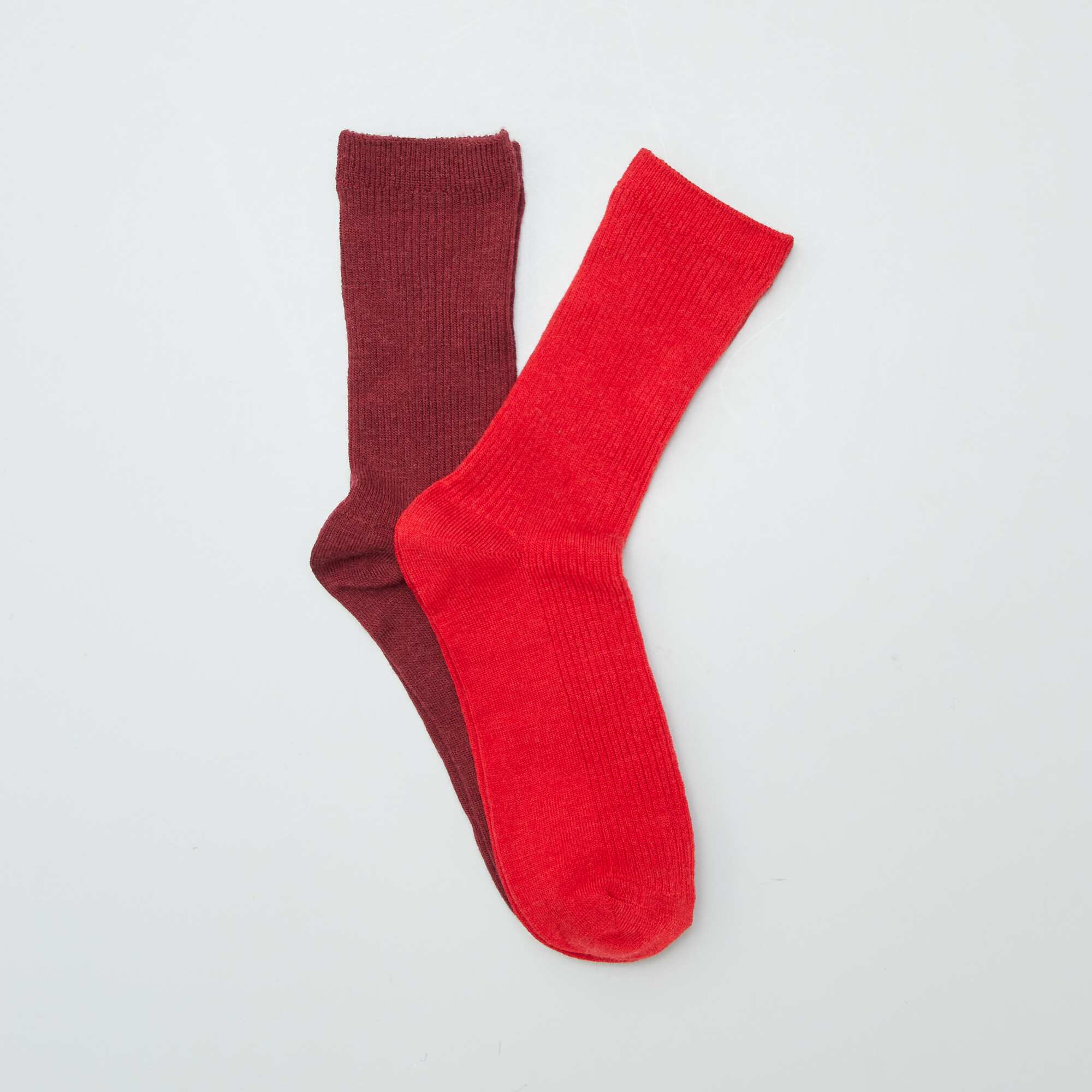 Chaussettes en laine ROUGE – Kiabi Algérie